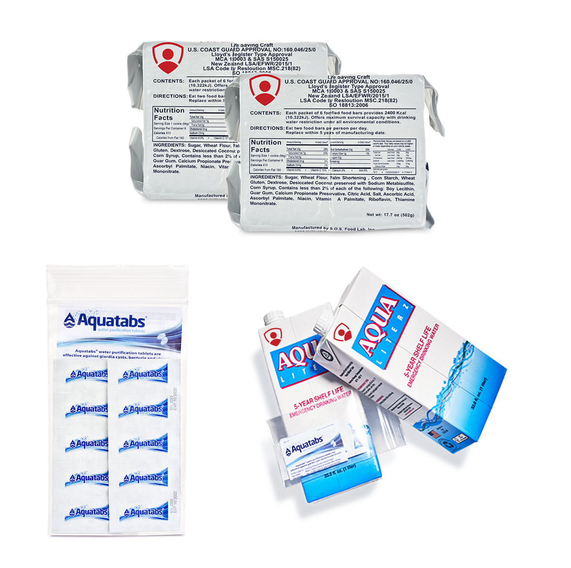 1 Person/48 Hour Evac Safety Kit | MakeSafe, Inc.